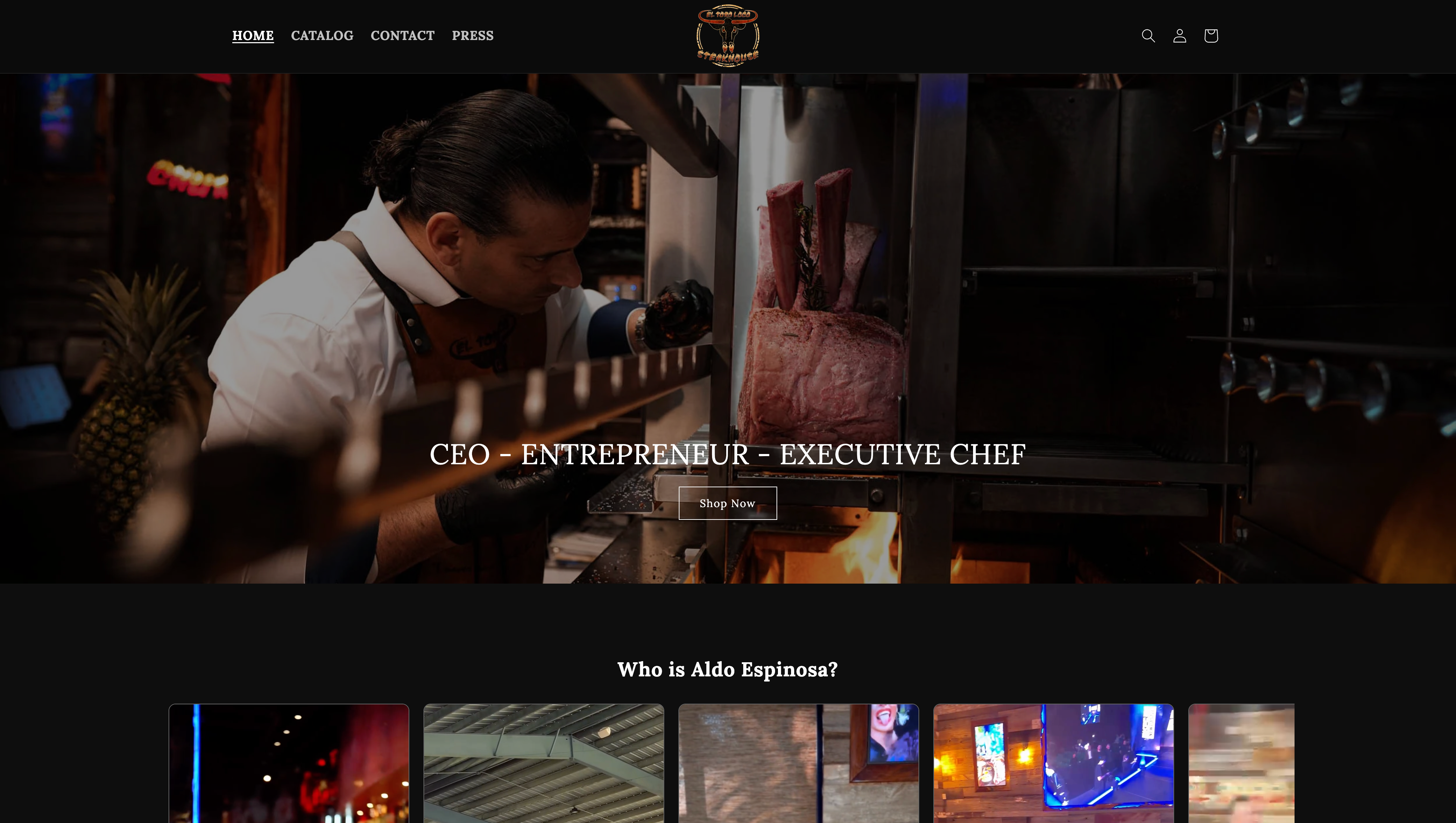 Chef Aldo Espinosa - El Toro Loco Steakhouse